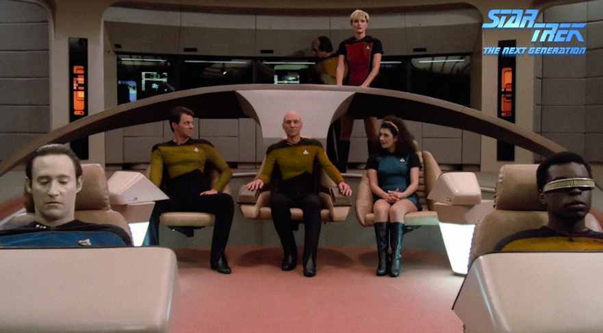 Retro-Rezension: The Next Generation 1x01/02 – "Der Mächtige" / "Mission Farpoint" - TrekZone ...