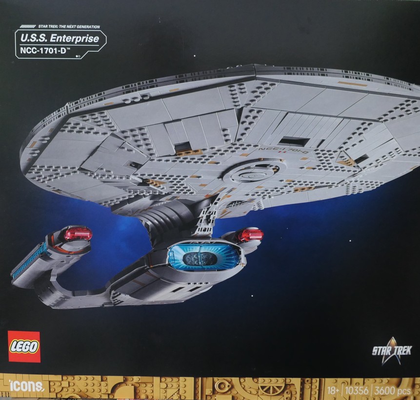 So gut wie alle sagen? - Review Lego 10356 - U.S.S. Enterprise NCC 1701 ...